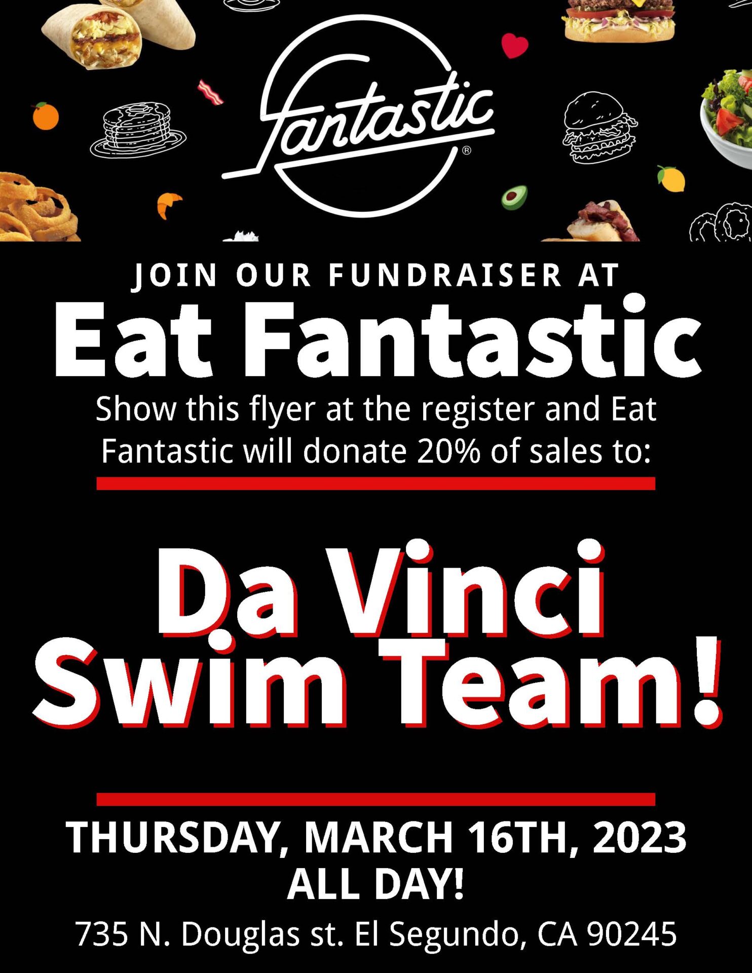Wiseburn Da Vinci Swim Team Fundraiser- Today 3/16! - Wiseburn Da Vinci ...