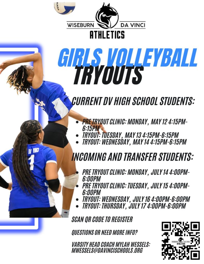 Reminder! WDV Girls Volleyball Pre Tryout Clinics Begin Today ...